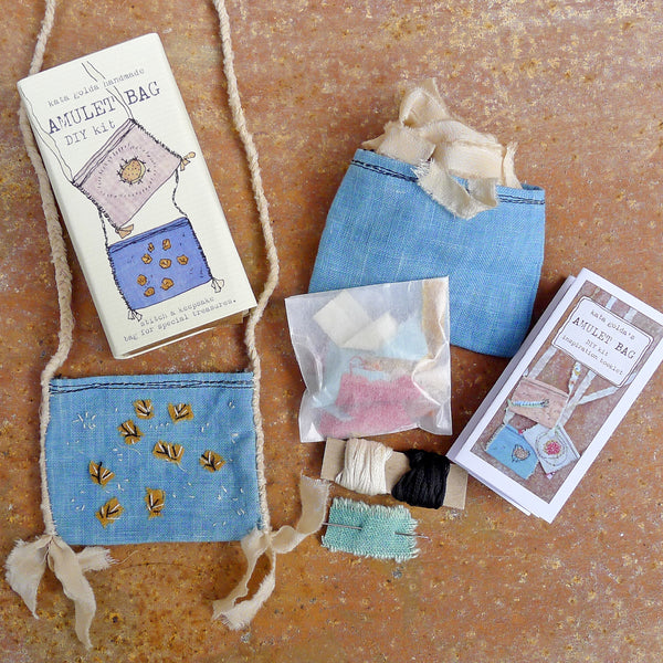 DIY amulet bag kit: 8 color options – kata golda handmade