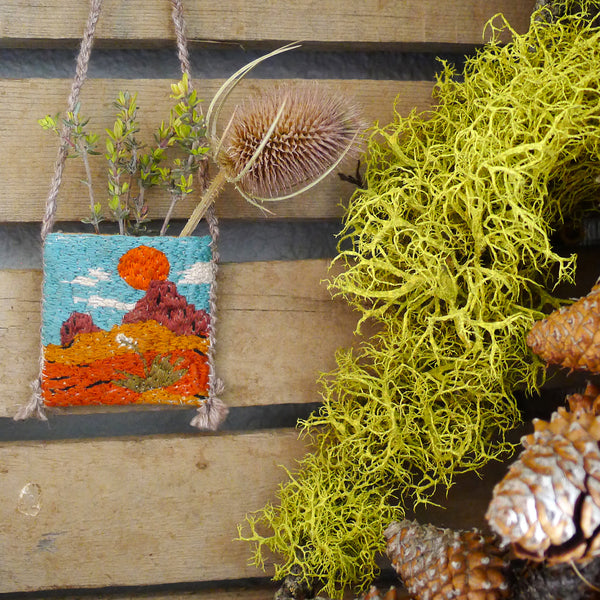 DIY stitch the scene: forest – kata golda handmade