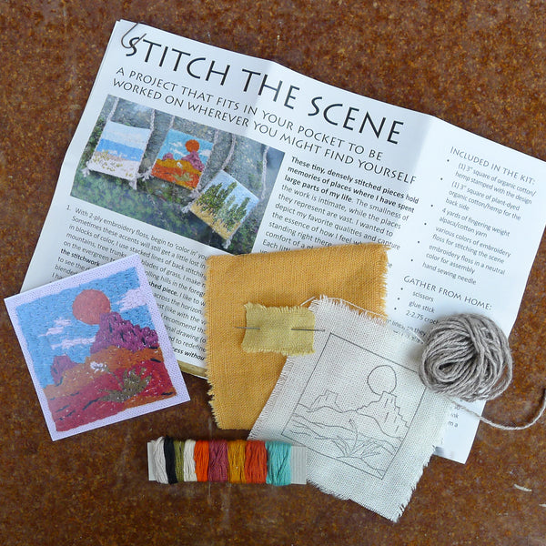 DIY stitch the scene: desert – kata golda handmade