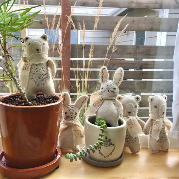 pocket pal: little rabbit (made) – kata golda handmade