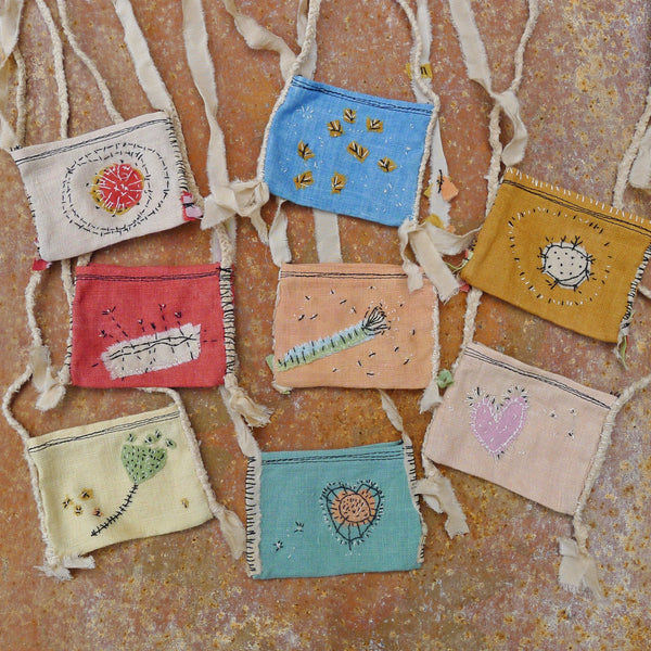 DIY amulet bag kit: 8 color options – kata golda handmade