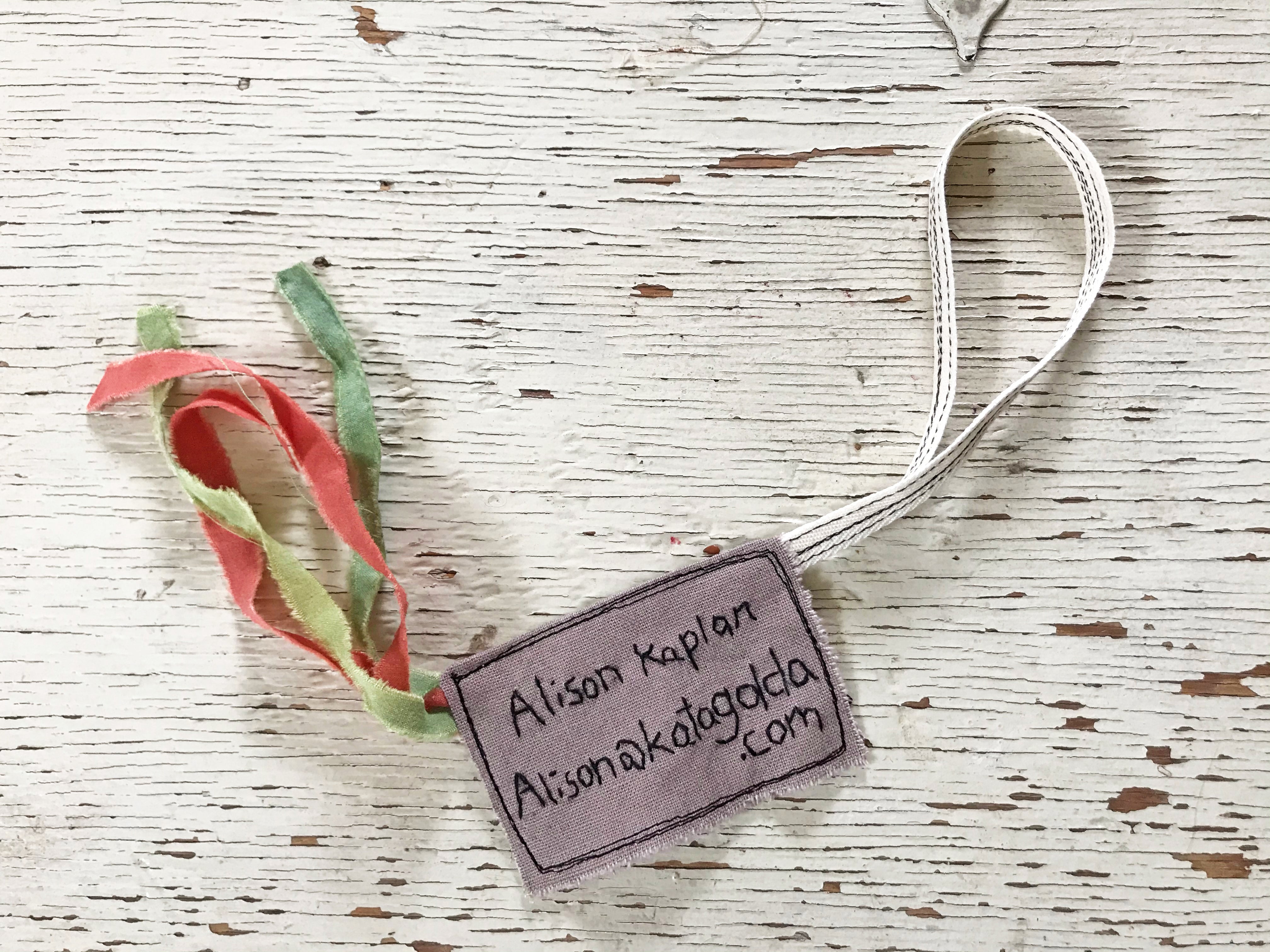 free sewing tutorial: luggage tag – kata golda handmade